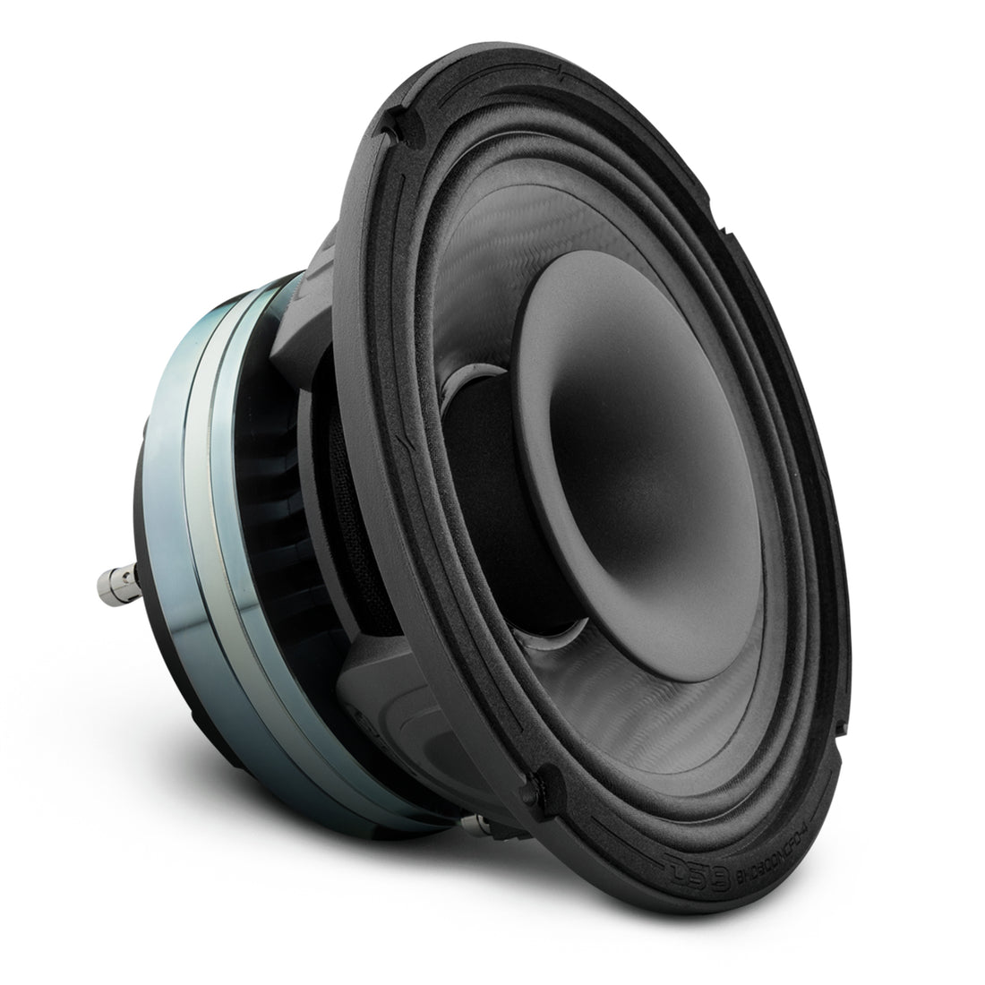 8" Neodymium Coaxial Hybrid Mid-Bass Water resistant Carbon Fiber Cone