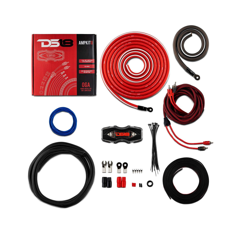 DS18 ZXI12.4D-PKG Bass Package - 2 x ZXI12.4D - 12" Car Subwoofer, ZR2