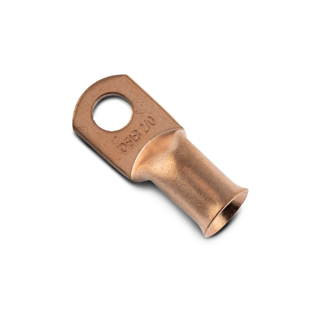 DS18 CCL2/0 2/0-GA Copper Ring Terminals (10 PACK)