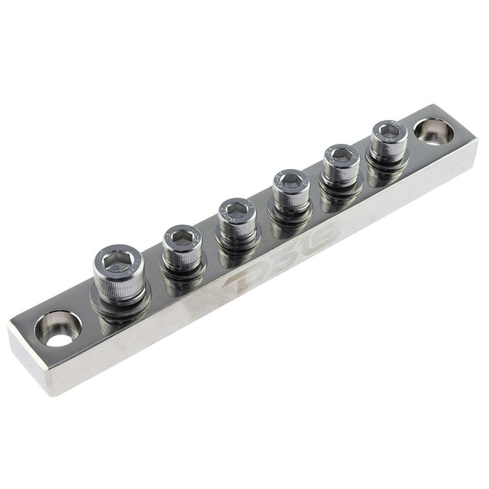 DS18 Chrome Plated Distribution Bar Block 1x 1/0-GA
