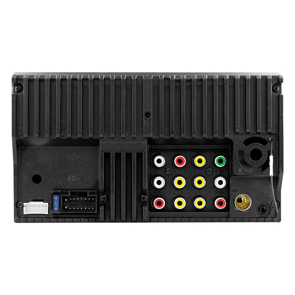 6.9" Touchscreen Mechless Double-DIN Headunit with Bluetooth, USB, Mir