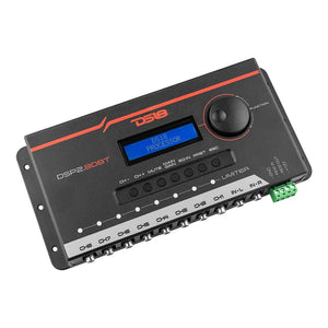 DS18 DSP8.8BT 8-Channel In and 8-Channel Out Digital Sound Processor with Bluetooth.
