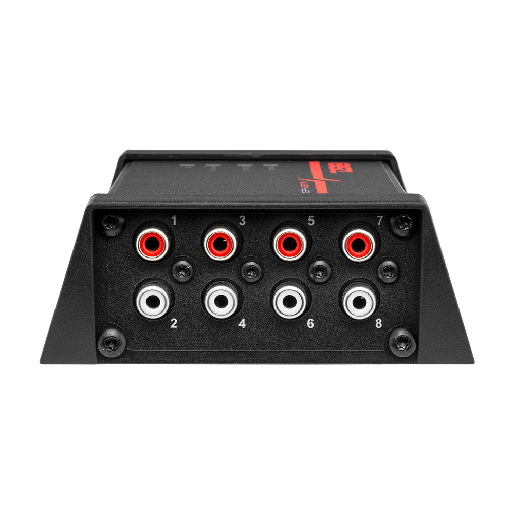 4-Channel In and 8-Channel Out Digital Sound Processor (DSP) with Blue
