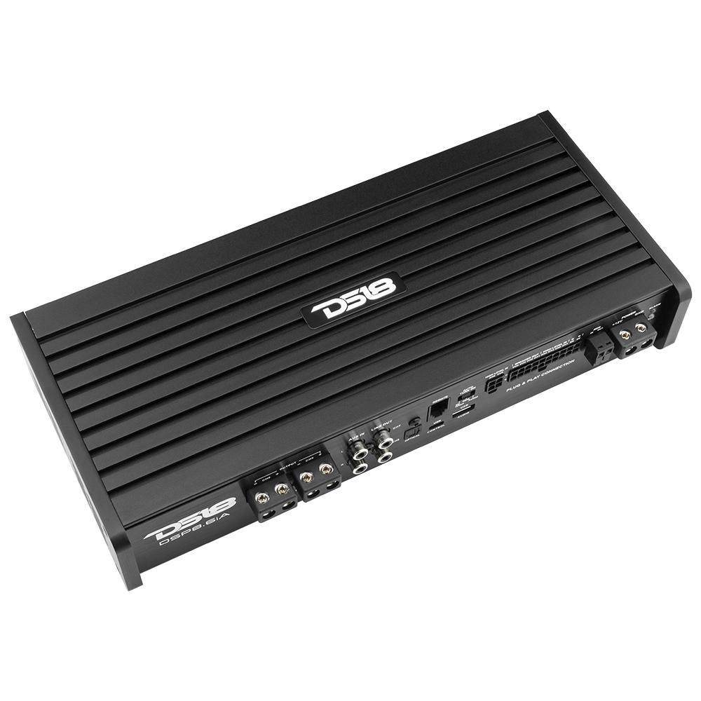 DS18 DSP8.6iA 6-Channel Car Amplifier with 8-Channel Digital Sound Pro
