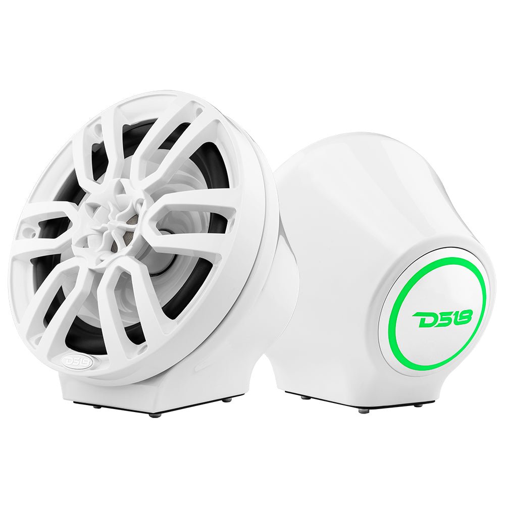 DS18 8" Jet Ski, Marine, Jeep & UTV/ATV Pod Enclosure - 1 Pair (No ...