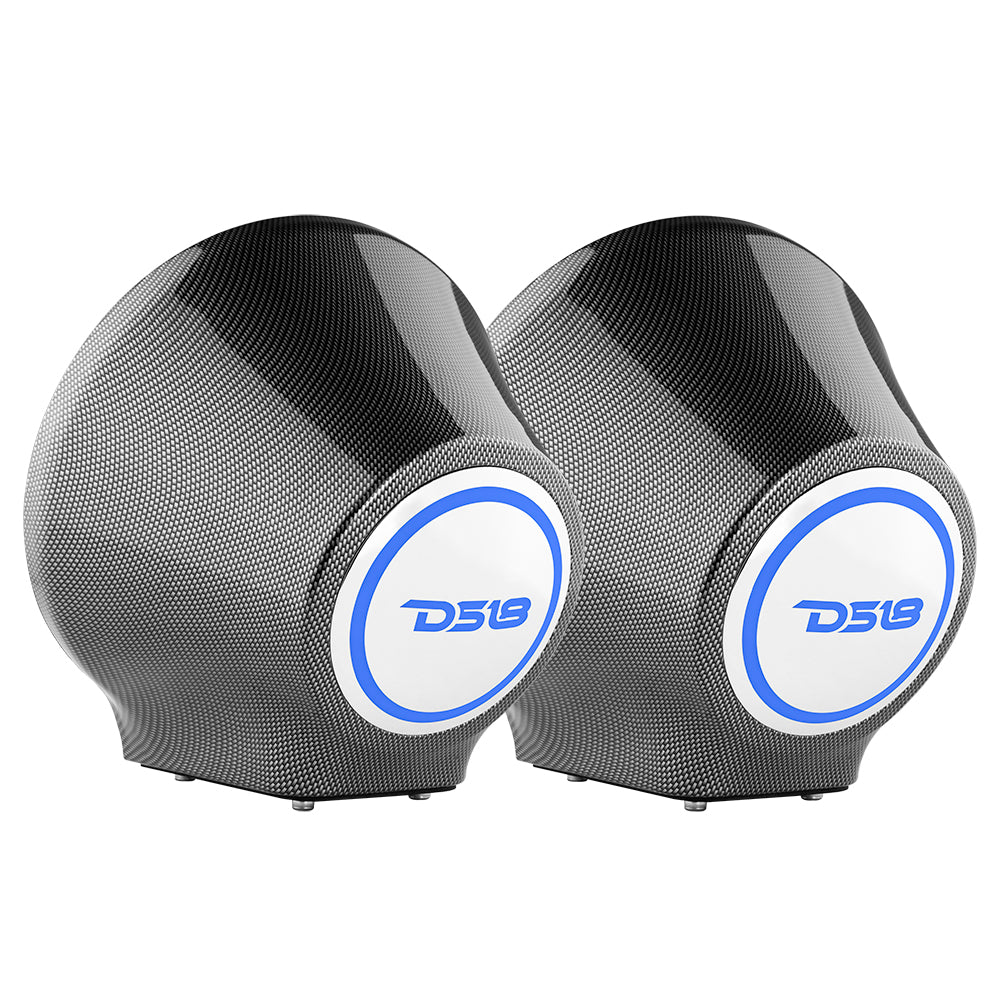 DS18 8" Jet Ski, Marine, Jeep & UTV/ATV Pod Enclosure - 1 Pair (No ...