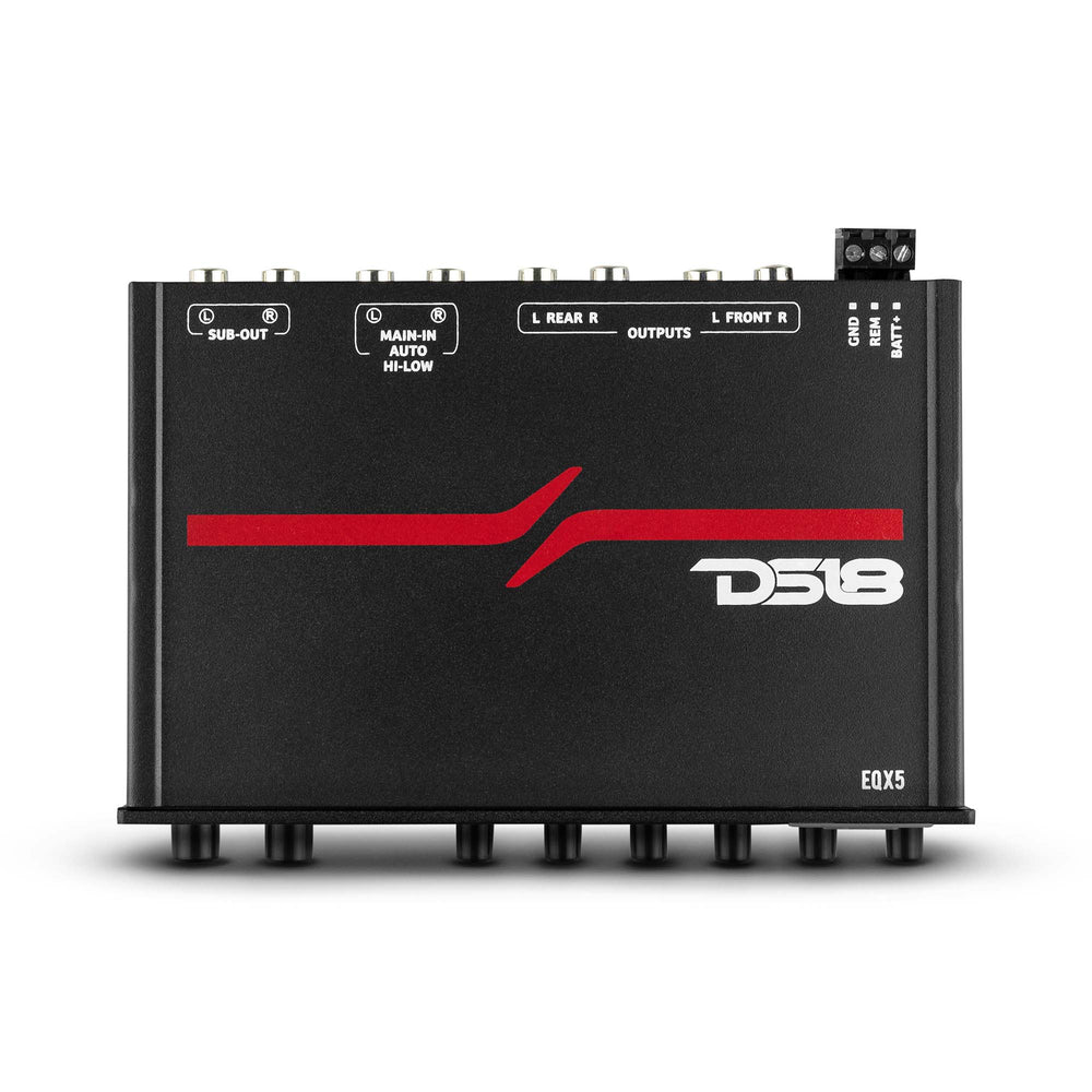 High Volt 7-Band Equalizer with High Level Input, Auto Turn On And Hig