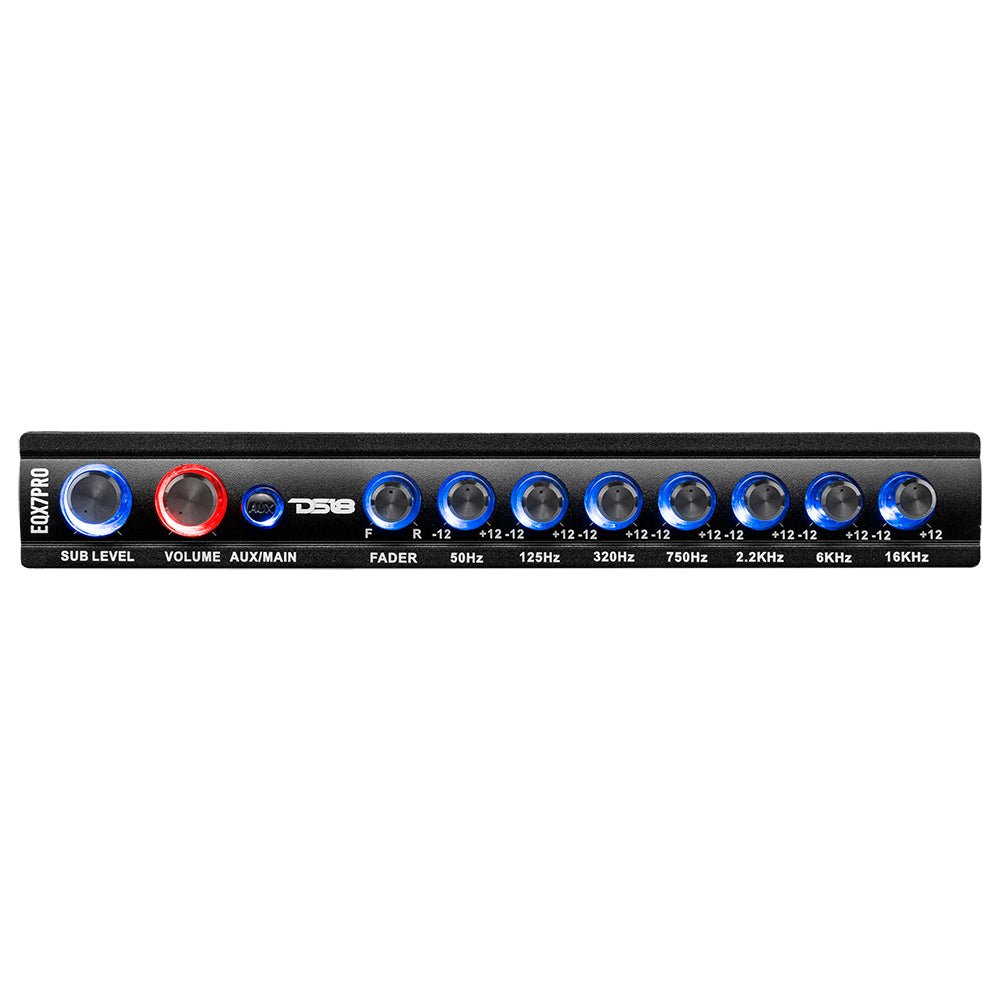High Volt 7-Band Equalizer with High Level Input, Auto Turn On And Hig