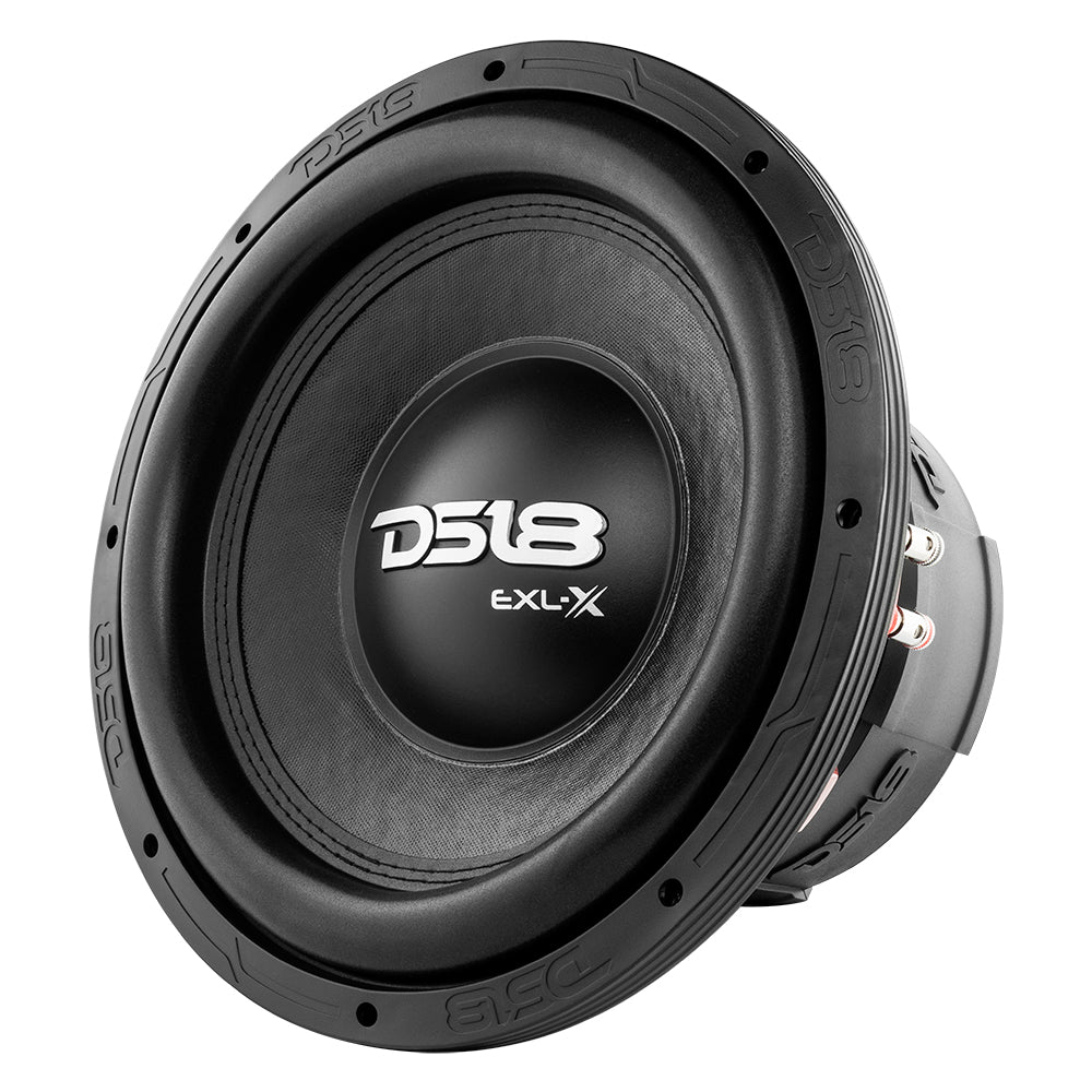 DS18 EXL-X12.4D 12" Subwoofer 2500 Watts 4-Ohm DVC audio subwoofers