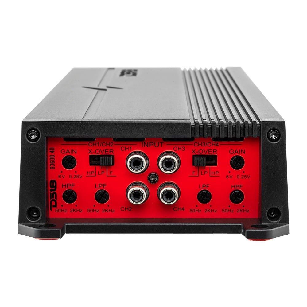 GEN-X Full-Range Class D 4-Channel Amplifier | 4 x 300W RMS @ 4-Ohm