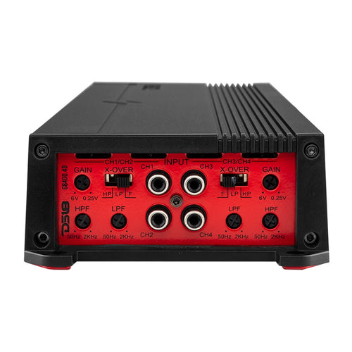 GEN-X Full-Range Class D 4-Channel Amplifier 4 x 700 Watts Rms @ 4-ohm