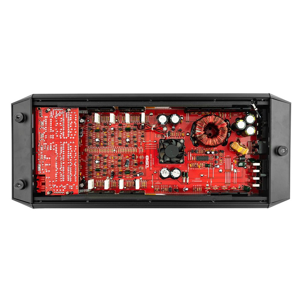 2U Rack Mount Amplifier Sound Town NIX-A48PRO 4-Channel Power Amplifier ...