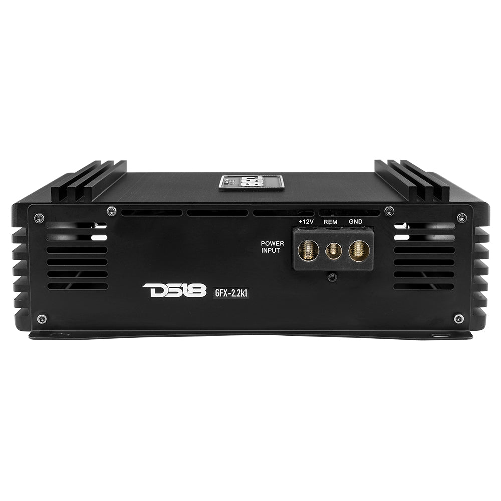 DS18 GFX-2.2K1 PRO Full-Range Class D 1-Channel Monoblock Audio power ...