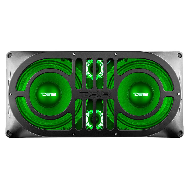 DS18 Jeep JMID Tailgate Platinum Combo jeep wrangler sound bar speakers ...