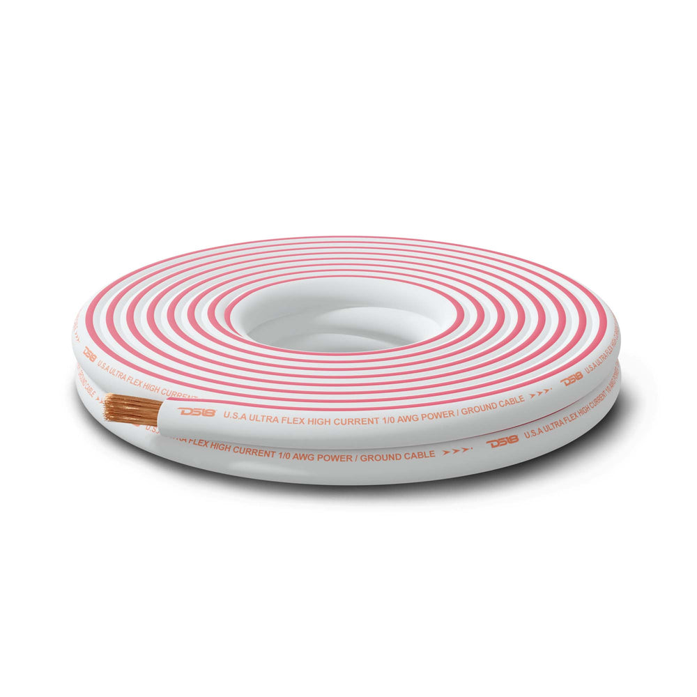 DS18 HYDRO 25’ Marine Power Wire 0-GA OFC - Flexible & Durable