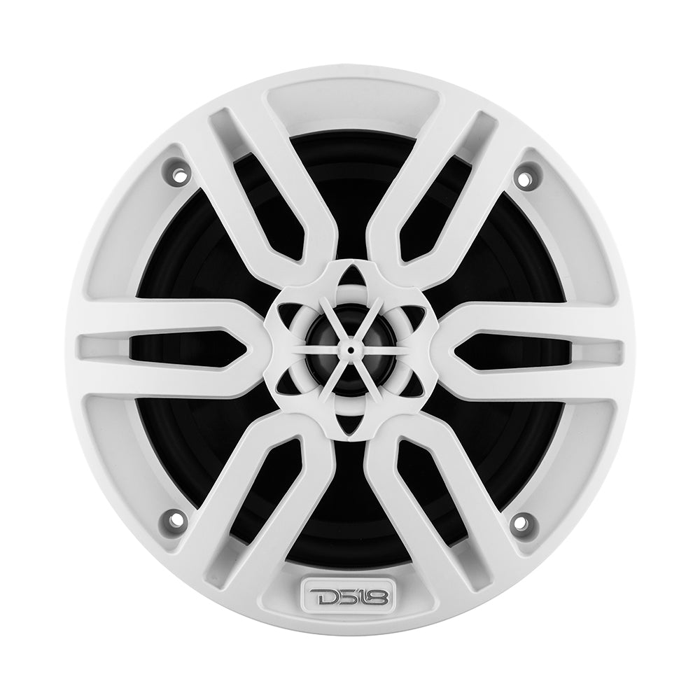 DS18 MP6/WH 6.5" 2-Way Marine Audio Speaker 180 Watts White.