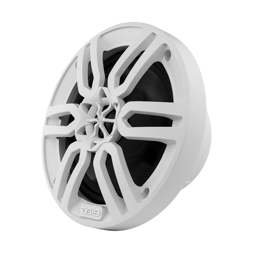 DS18 MP6/WH 6.5" 2-Way Marine Audio Speaker 180 Watts White.