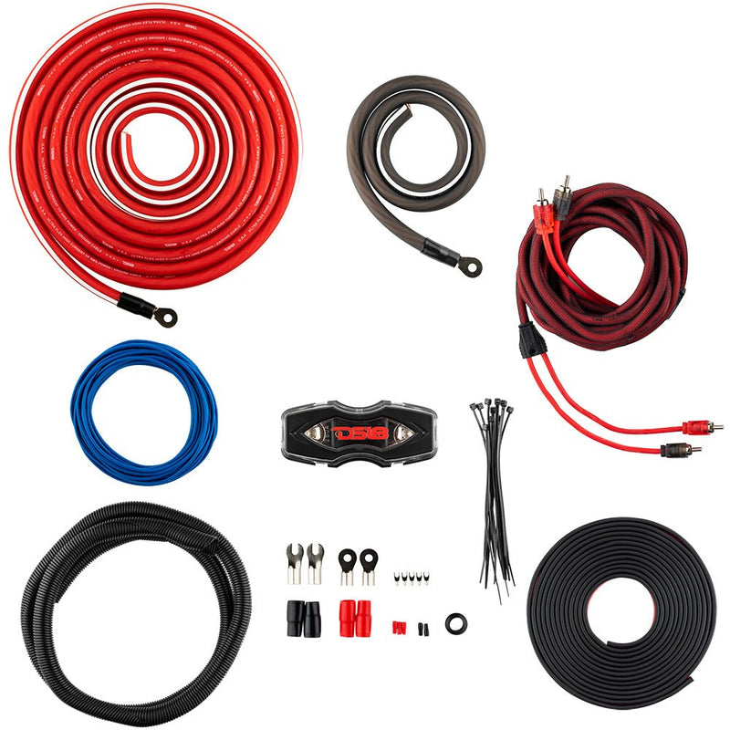 4-GA OFC 100% Copper Amplifier Installation Kit