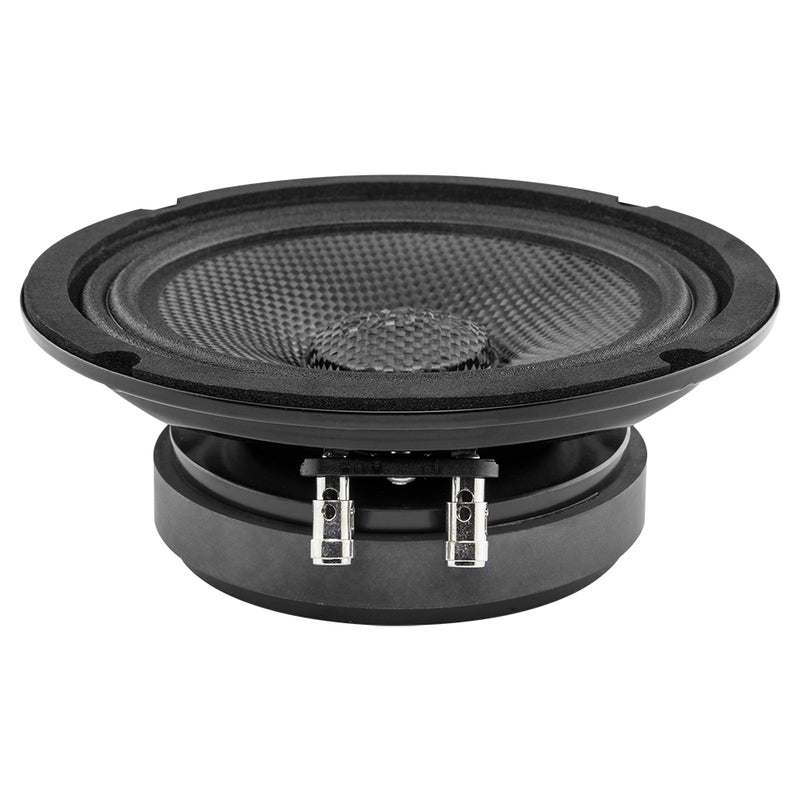 PRO 6.5" Shallow Carbon Fiber Water resistant Cone Mid-Bass Loudspeake