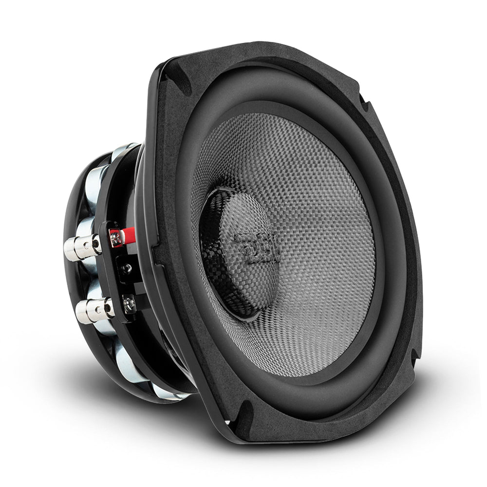 PRO 6.5" Shallow Carbon Fiber Water resistant Cone Mid-Bass Loudspeake