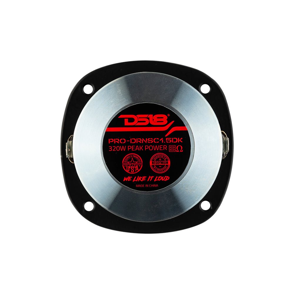 DS18 1" Compression Driver & Horn Kit | 160W, 1.5" Polyimide, 8-Ohm VC