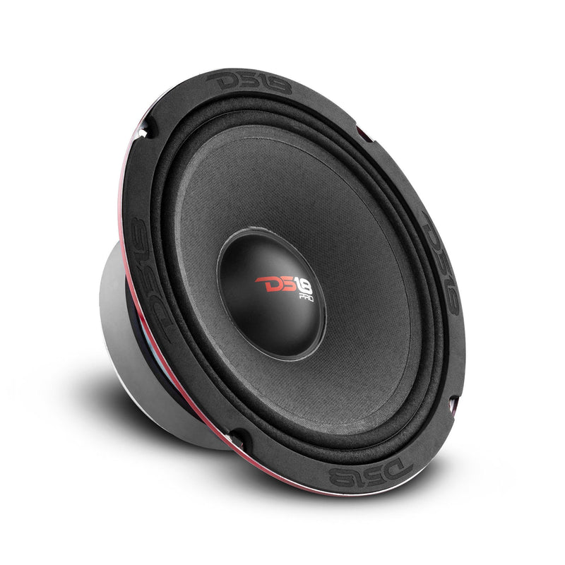 DS18 PRO-X8M 8" Mid-Range Loudspeaker 550 Watts 8-Ohm car audio stereo speakers. 550 8.
