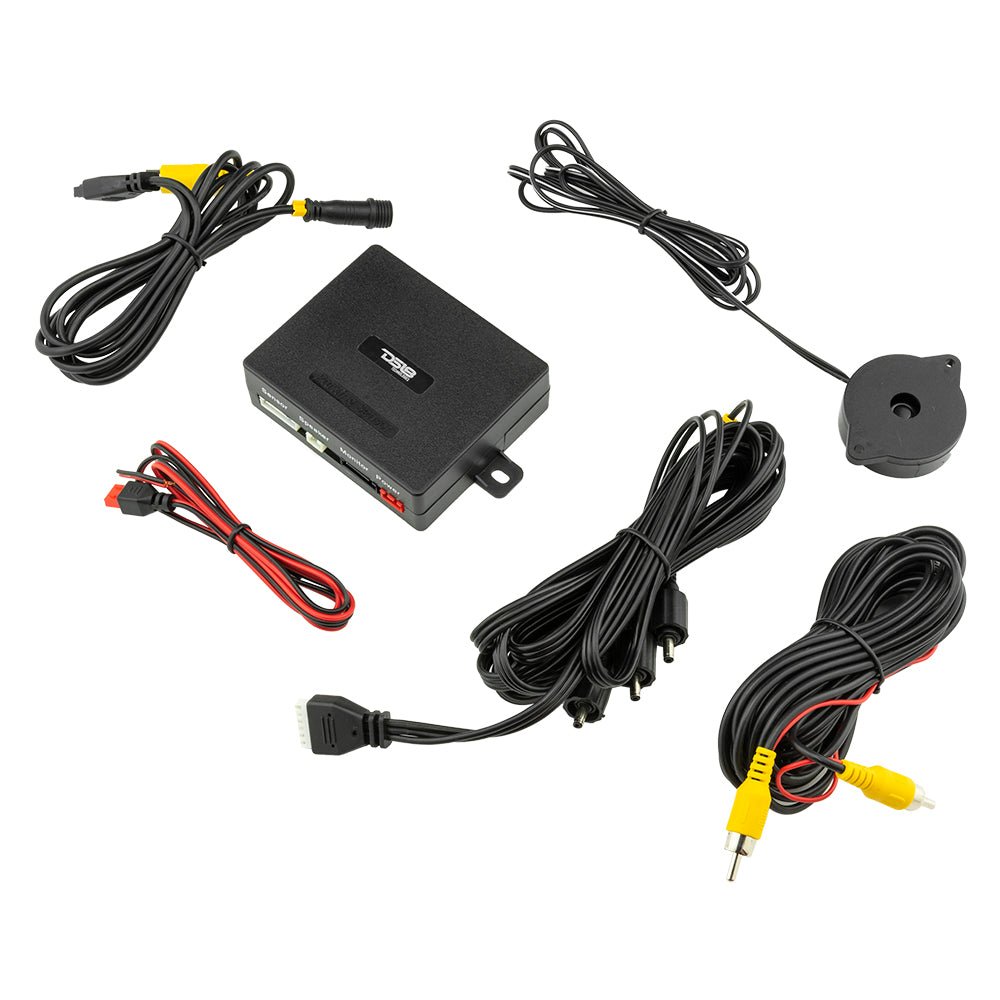 DS18 RCS2IN1LP Waterproof Reverse Camera and Backup Buzzer for License