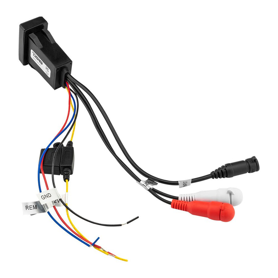 Marine And Powersports Waterproof Rocker Switch Bluetooth Audio Receiv