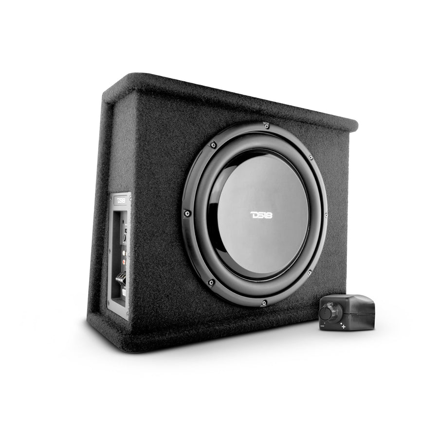 DS18 SB12 12" Loaded Shallow Subwoofer Enclosure - Car Audio