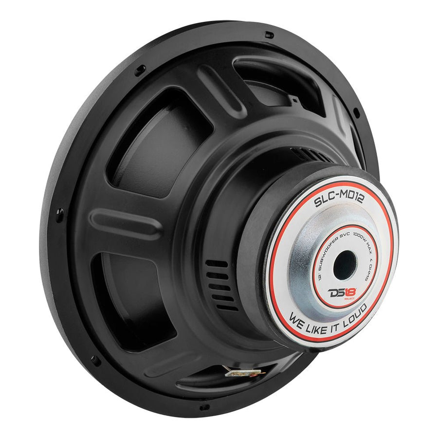 DS18 SLC-MD12 12" SELECT PPI Cone Subwoofer 1000 Watts 4-Ohm SVC audio subwoofers
