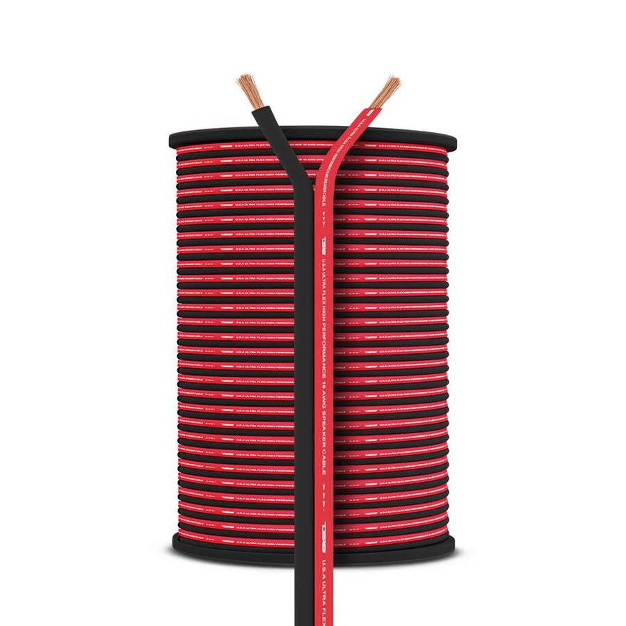 DS18 SW-16GA-1000RB 16-GA Ultra Flex Speaker Wire 1000 Feet