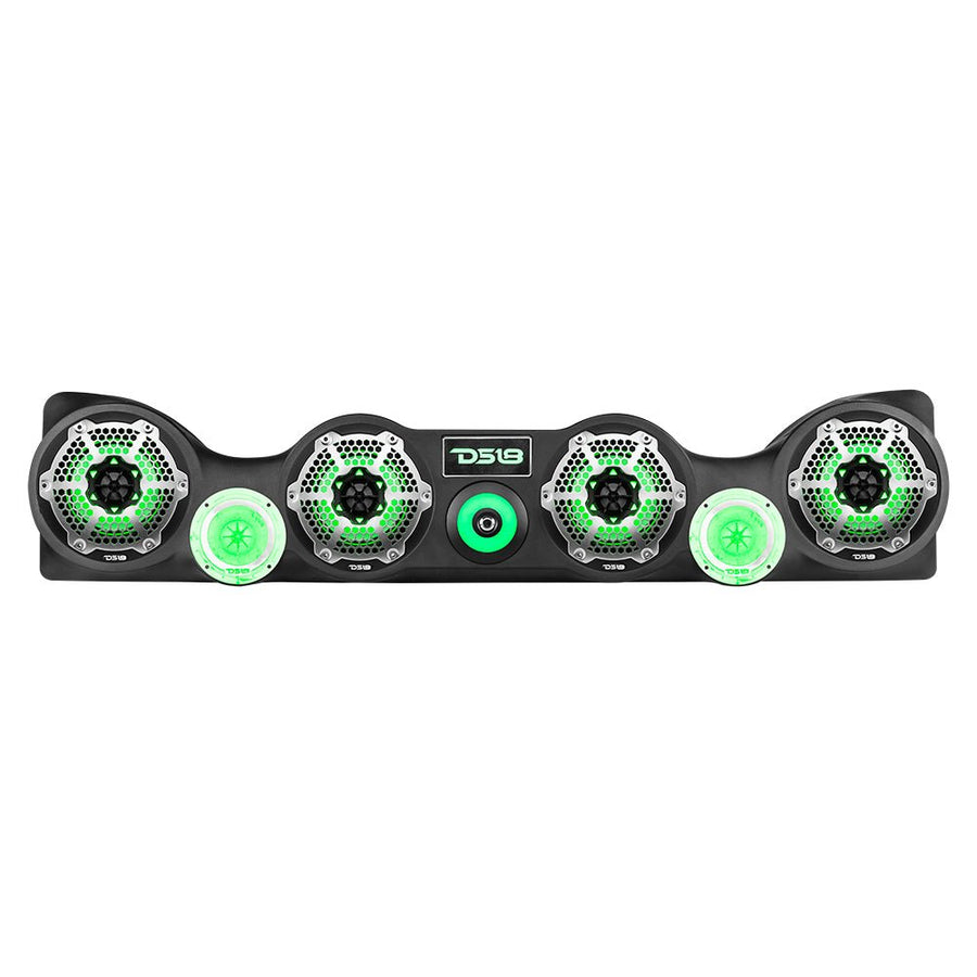 Exclusive DS18 Overhead Bar System for TJ Jeeps ( 4 x 6.5" Speakers 2 x ...