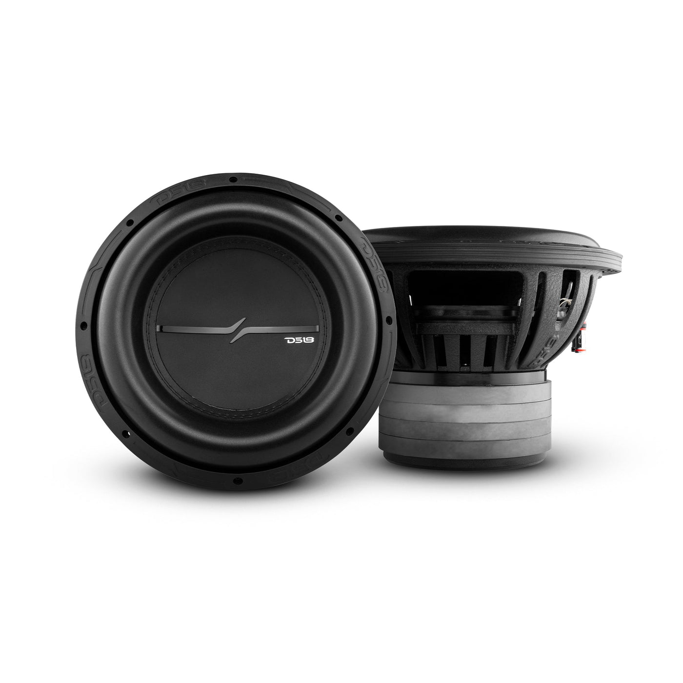 DS18 ZXI12.4D-PKG Bass Package - 2 x ZXI12.4D - 12" Car Subwoofer, ZR2